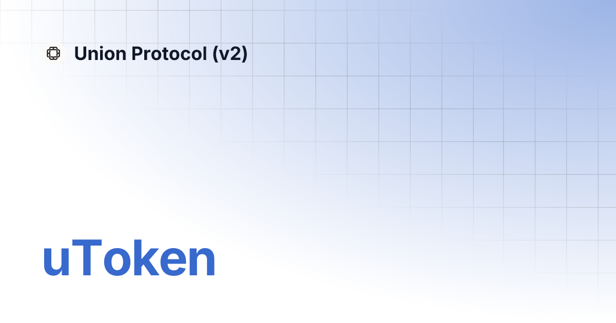 uToken | Union Protocol (v2)